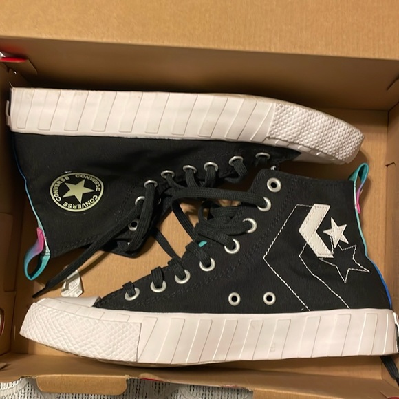 Converse | Shoes | Converse Rainbow High Tops | Poshmark